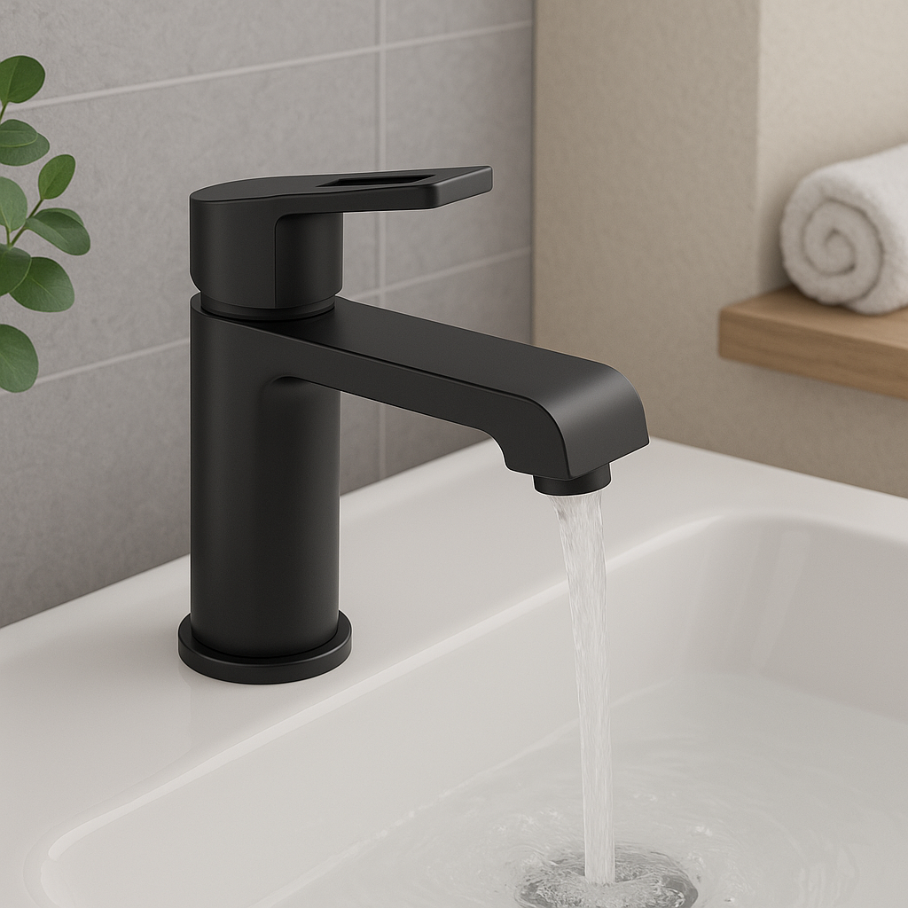 Calabria Basin Mixer -Matt Black